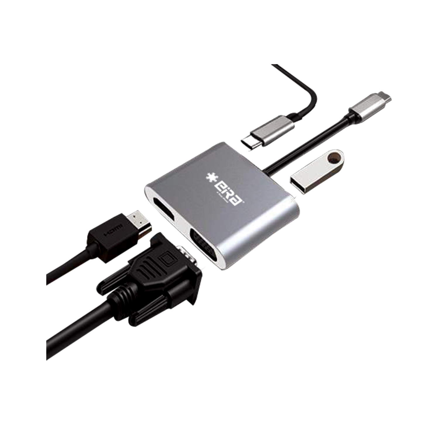 USB Type-C to 4 in 1 Dual Display Multiport Hub- Altima – Suraaj Infocomm